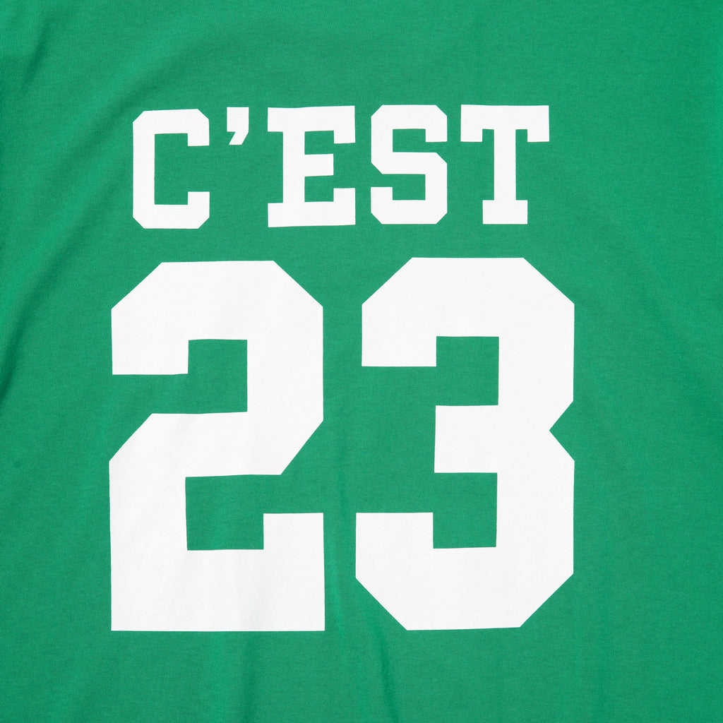 GOAT 23 LOGO S/S TEE GREEN – XXIII C'EST VINGT-TROIS